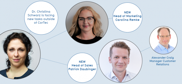 New Heads at CorTec | CorTec | Thinking ahead – Innovation in ...